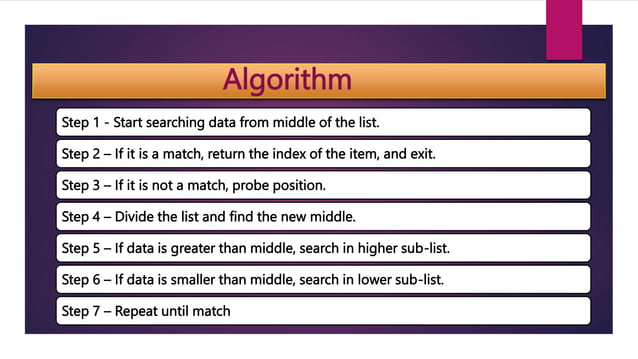 Presentation on Searching and Sorting in C language.pptx | Search | Internet