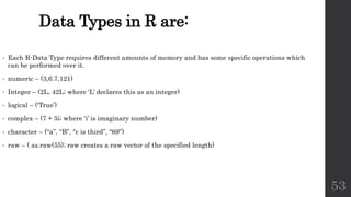 Fundamentals of Data science Introduction Unit 1 | PPTX