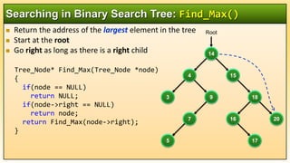 Data Structures and Agorithm: DS 10 Binary Search Tree.pptx | Programming Languages | Computing