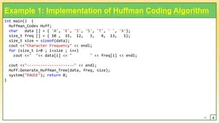 Data Structures and Agorithm: DS 16 Huffman Coding.pptx