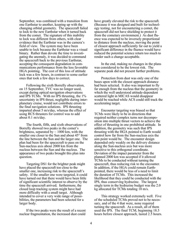 successful concluscion of the deep space | PDF