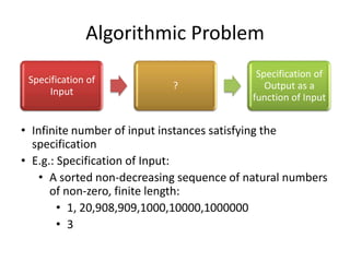 asymptotic analysis and insertion sort analysis | PPTX