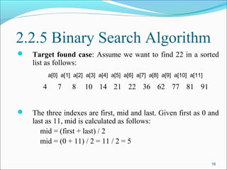 Data Structure and Algorithms Arrays