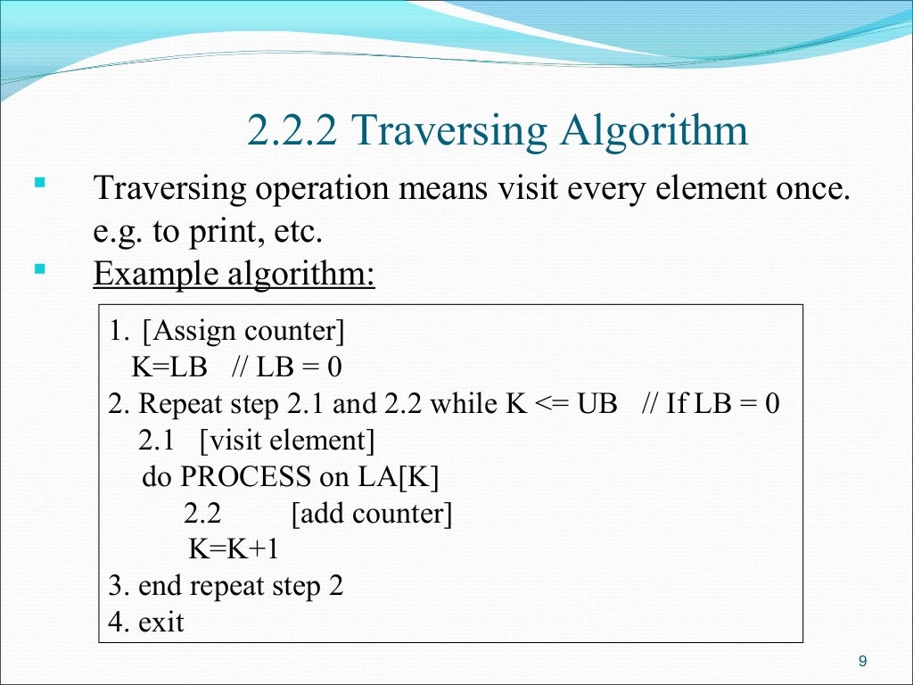 Data Structure and Algorithms Arrays Data Structure and Algorithms Arrays