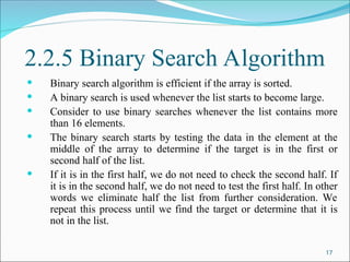 ds 2-Arrays and its types and operations | PPT
