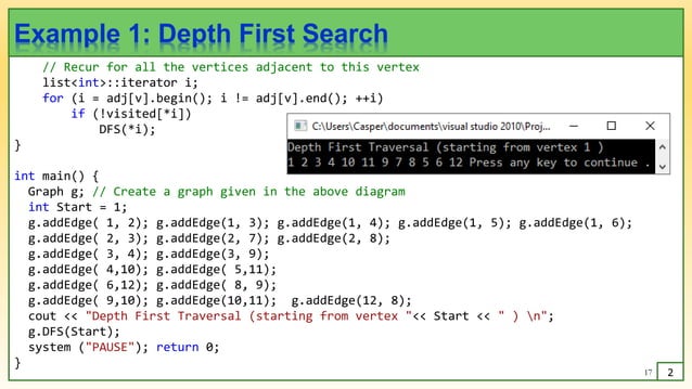 Data Structures and Agorithm: DS 21 Graph Theory.pptx