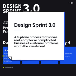 Design Sprint 3.0 vs Design Sprint 1.0 (SPRINT Book) | PDF