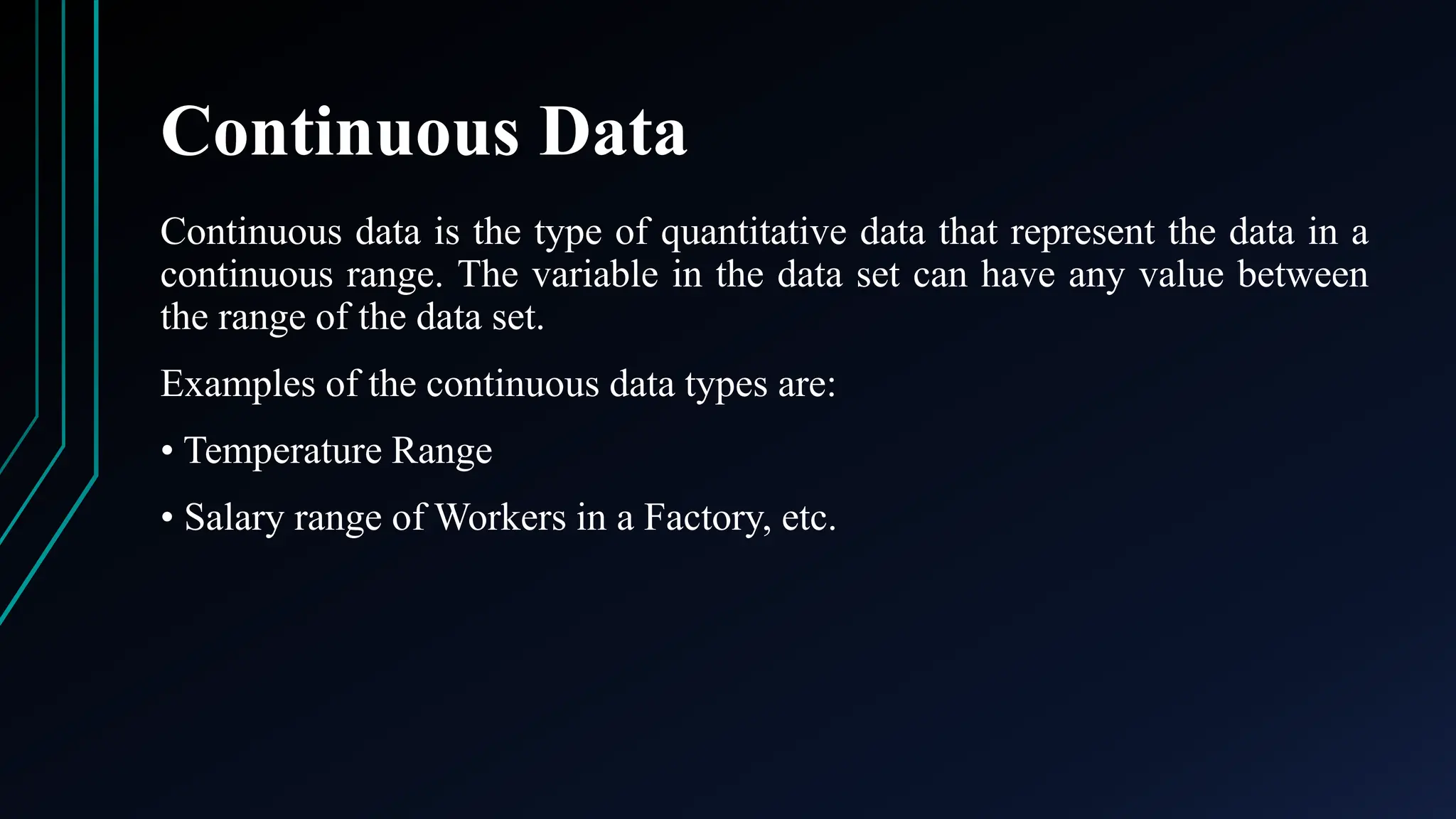 Different types of data. Qualitative, Quantitative, Ordinal, Nominal ...