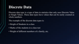 Different types of data. Qualitative, Quantitative, Ordinal, Nominal ...