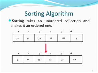 Data Structure and Algorithms Sorting | PPT