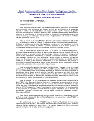 Subsidio por Luto y Sepelio para Profesores de la Ley de Reforma ...