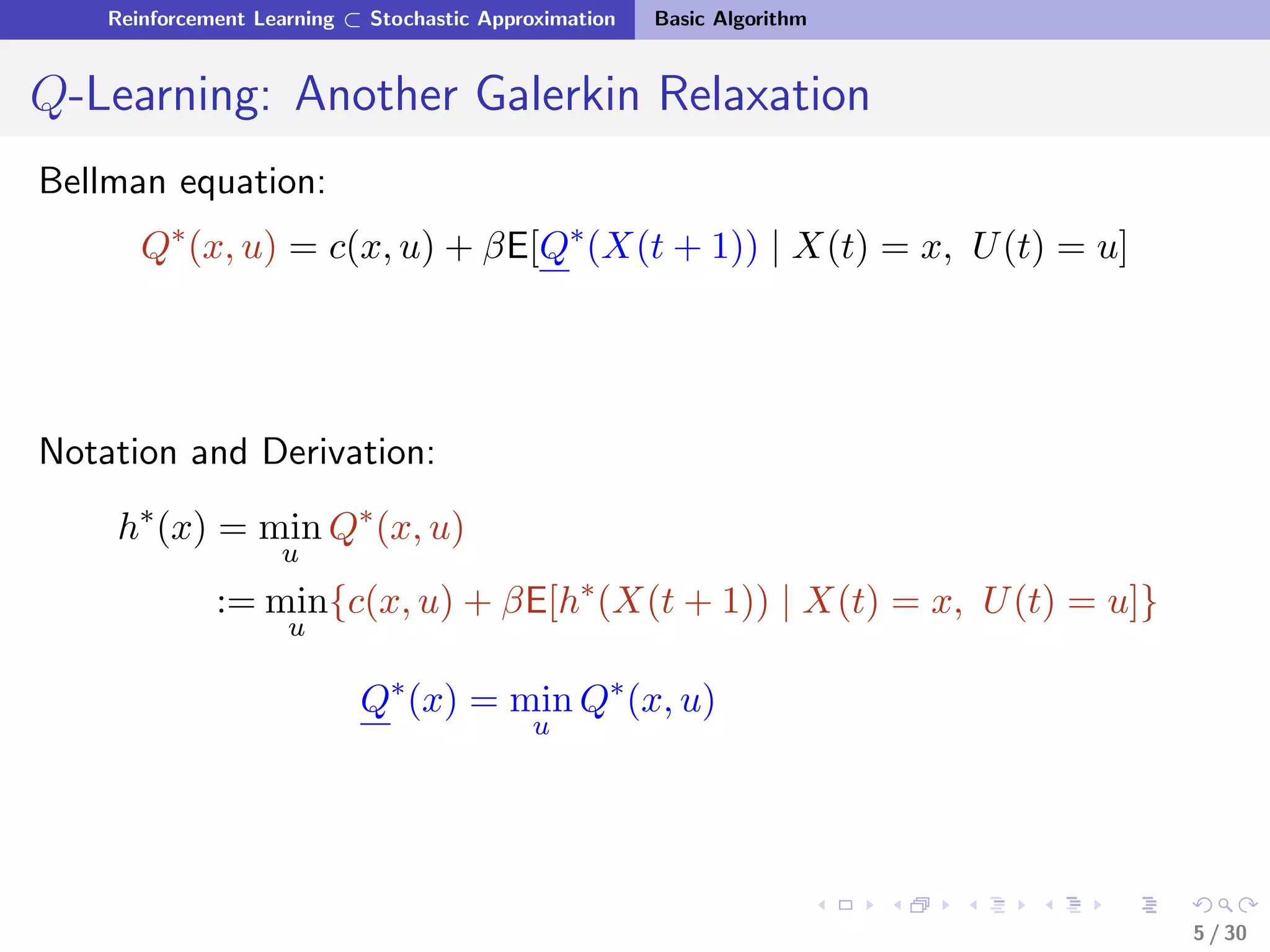 Reinforcement Learning: Hidden Theory and New Super-Fast Algorithms | PPT