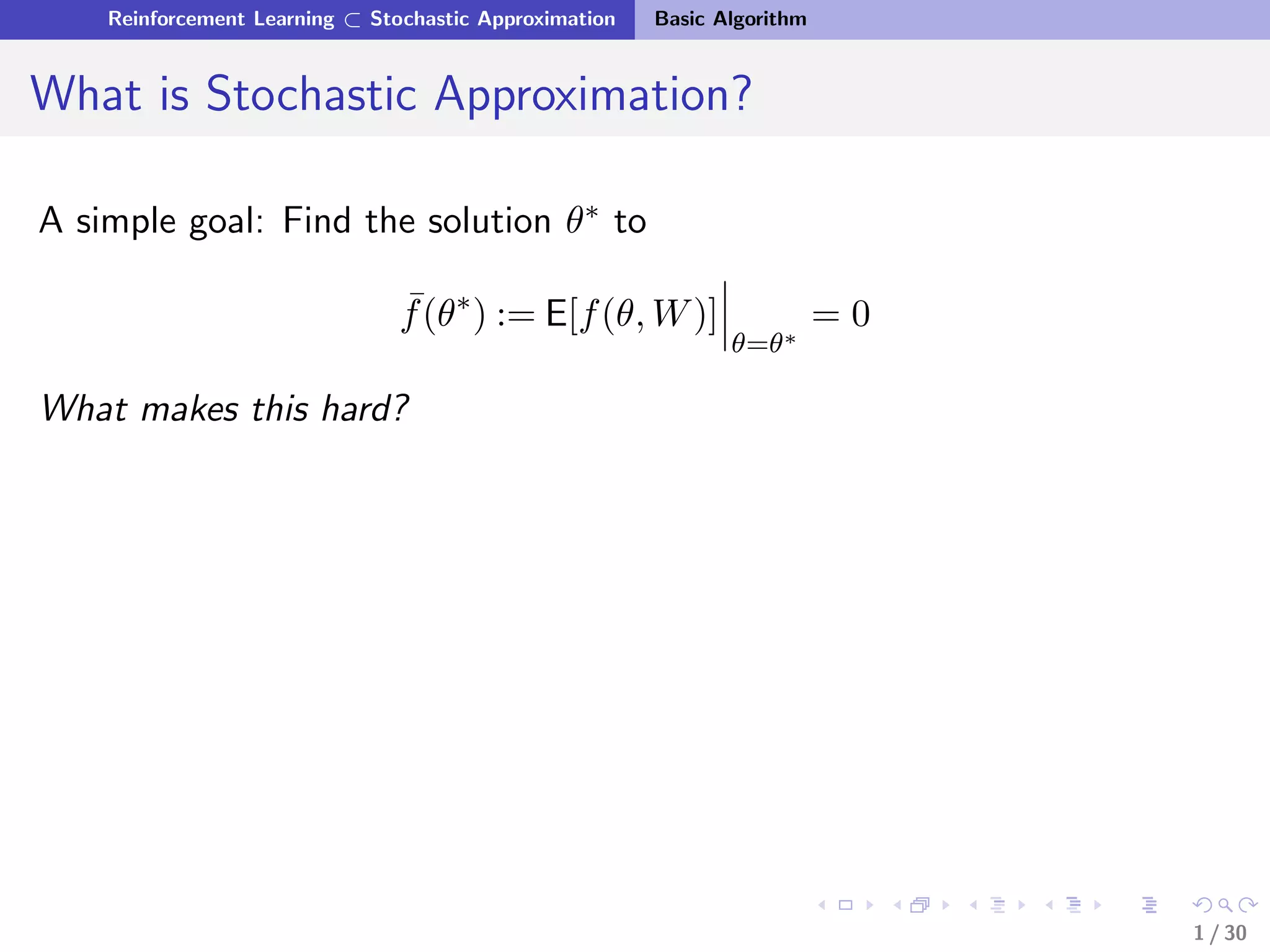 Reinforcement Learning: Hidden Theory and New Super-Fast Algorithms | PPT