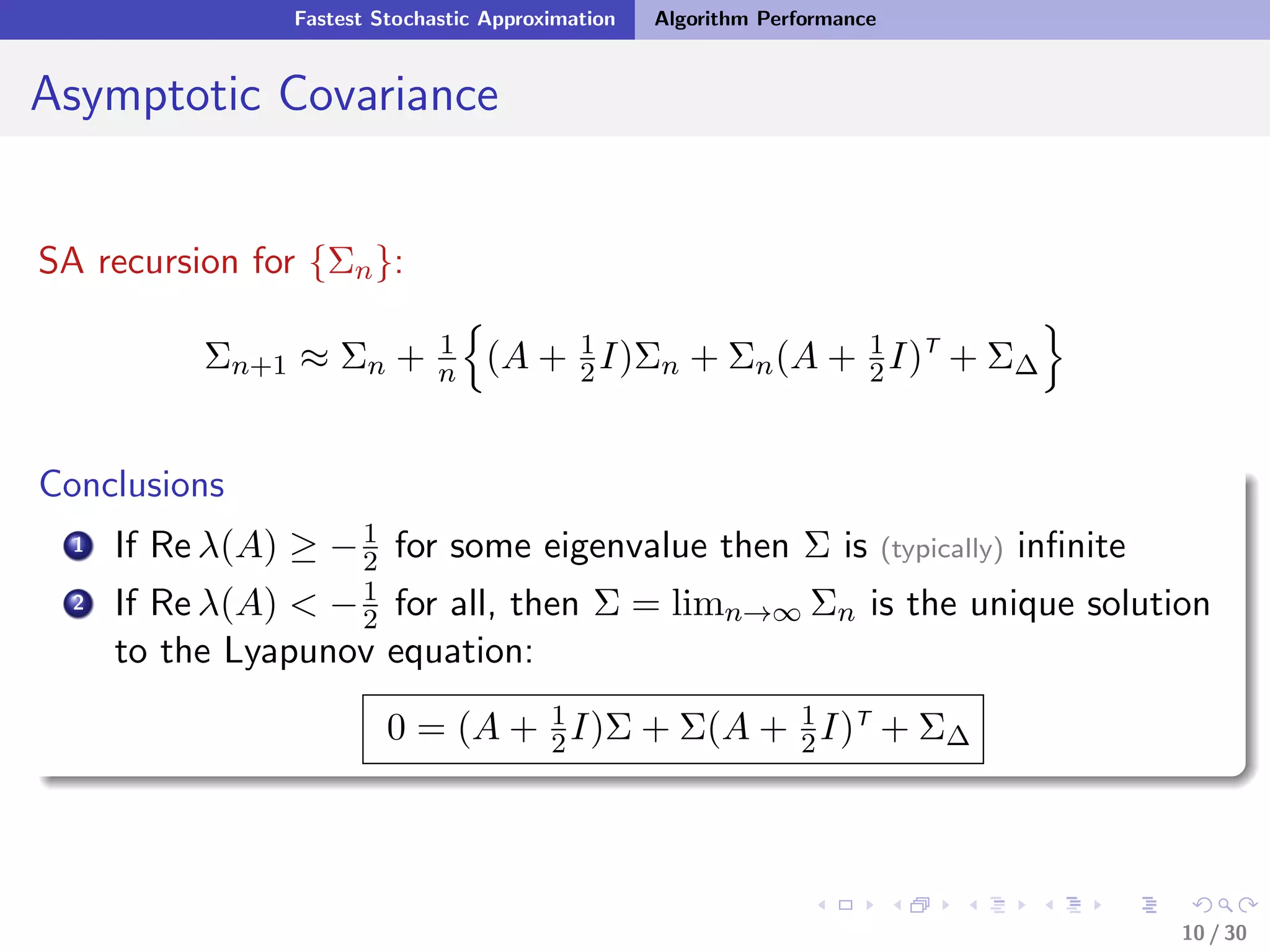 Reinforcement Learning: Hidden Theory and New Super-Fast Algorithms | PPT