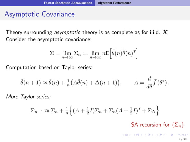 Reinforcement Learning: Hidden Theory and New Super-Fast Algorithms | PPT
