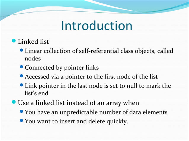 Data Structure And Algorithms Linked List Ppt