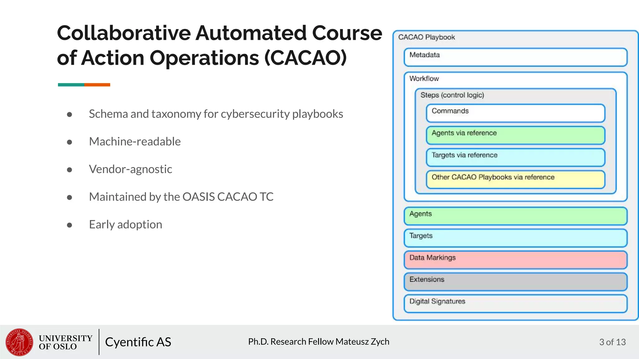 IEEE-CSR-DS4CS-Reviewing BPMN as a Modeling Notation for CACAO Security Playbooks.pdf | Computer ...