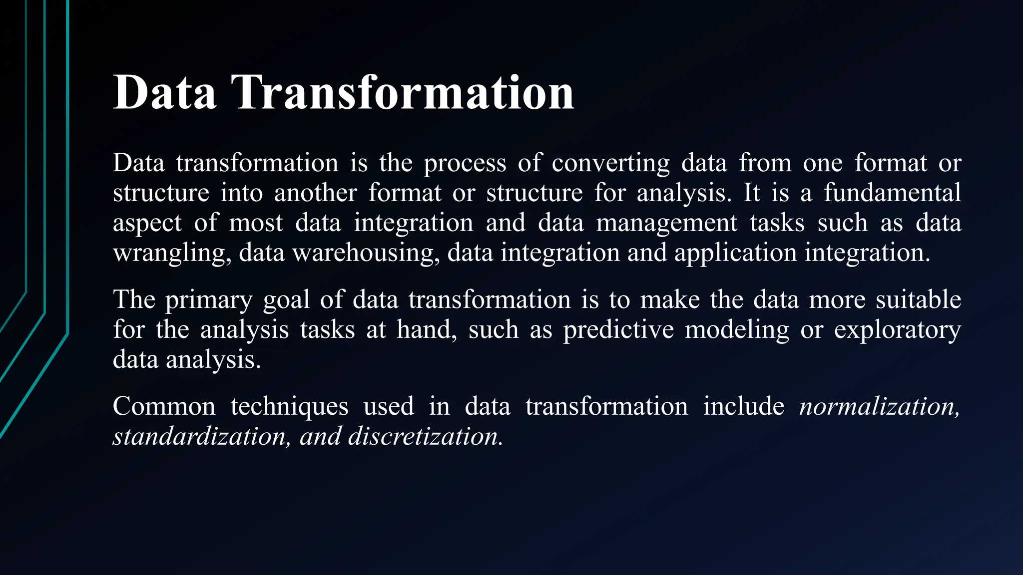Data Preprocessing- Data transformation, Scaling, Normalization ... Data Preprocessing- Data transformation, Scaling, Normalization ...