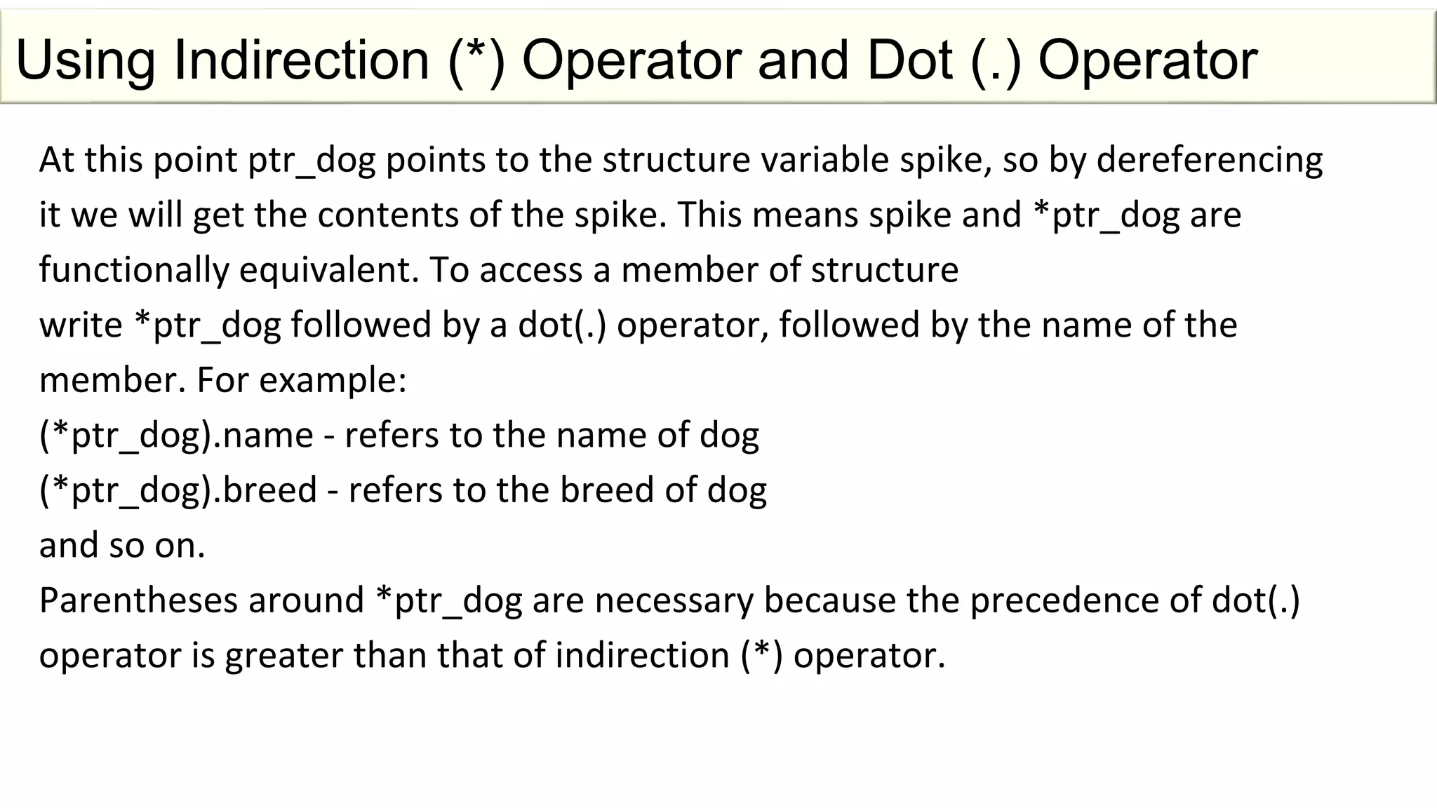 Introduction to Data Structure : Pointer | PPTX Introduction to Data Structure : Pointer | PPTX