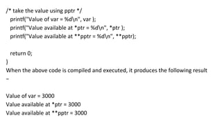 Introduction to Data Structure : Pointer | PPTX