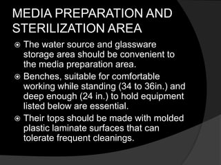 Plant Tissue Culture Laboratory Design Layout