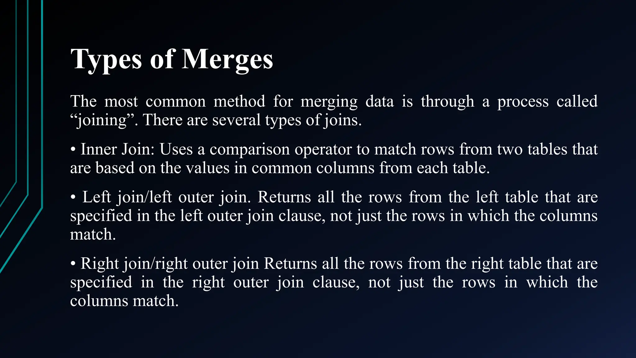 Data Preprocessing- Feature Selection and Merging. | PPTX