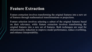 Data Preprocessing- Feature Selection and Merging. | PPTX