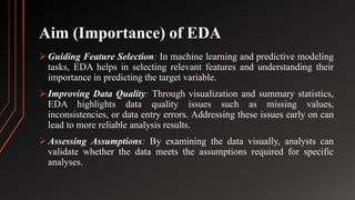 Visualization Techniques ,Exploratory Data Analysis(EDA), Histogram | PPTX