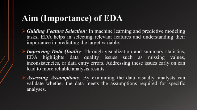 Visualization Techniques Exploratory Data Analysis Eda Histogram Pptx