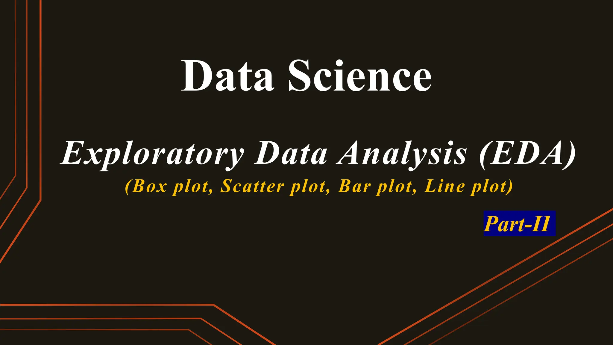 Visualization Techniques- Box plot, Line Chart, Scatter plot, Bar chart. | PPTX