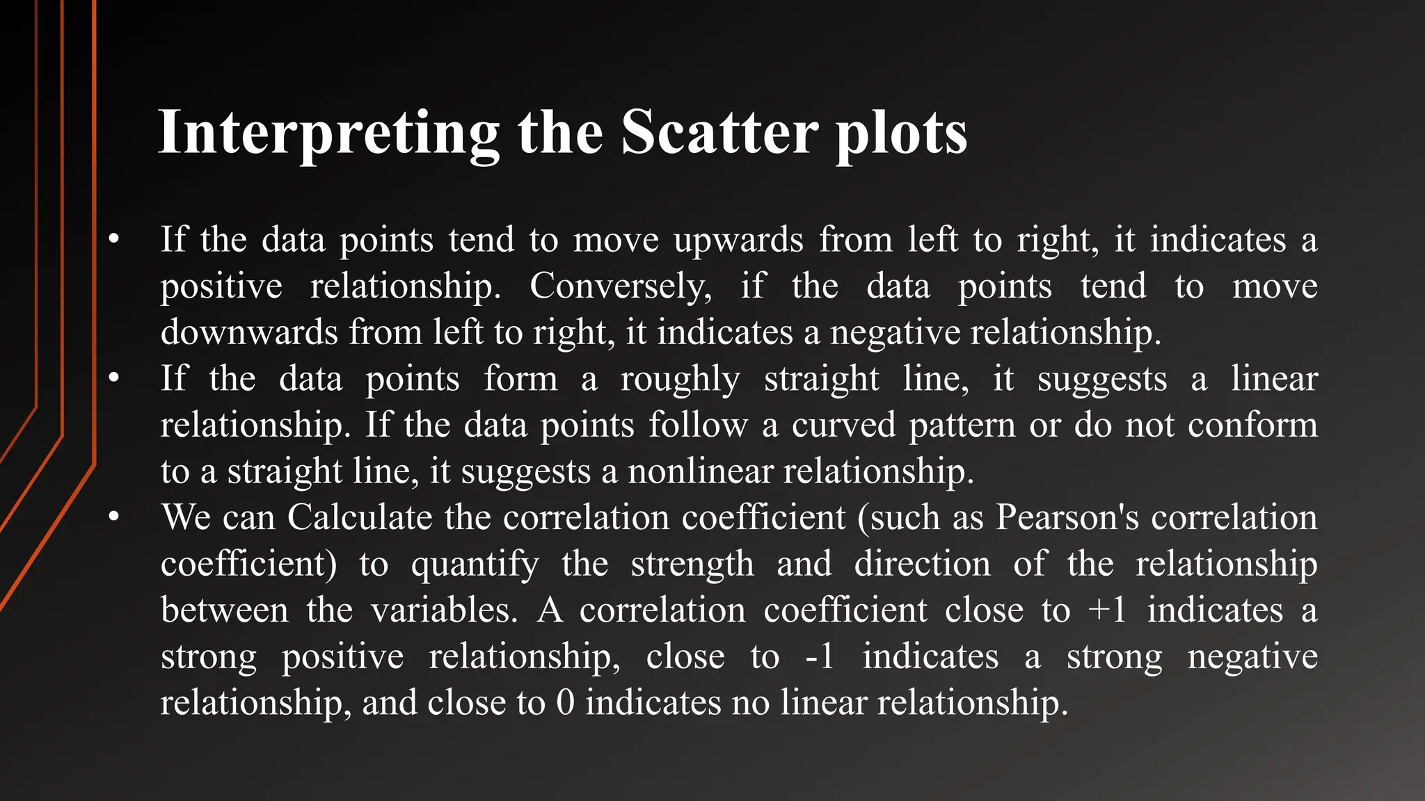 Visualization Techniques- Box plot, Line Chart, Scatter plot, Bar chart ...