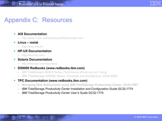 Ds8000 Practical Performance Analysis P04 20060718 | PPT | Operating ...