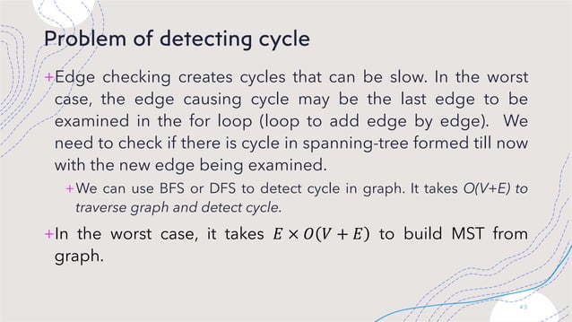 DATA STRUCTURES & ALGORITHMS MINIMUM SPANNING TREE | PPT