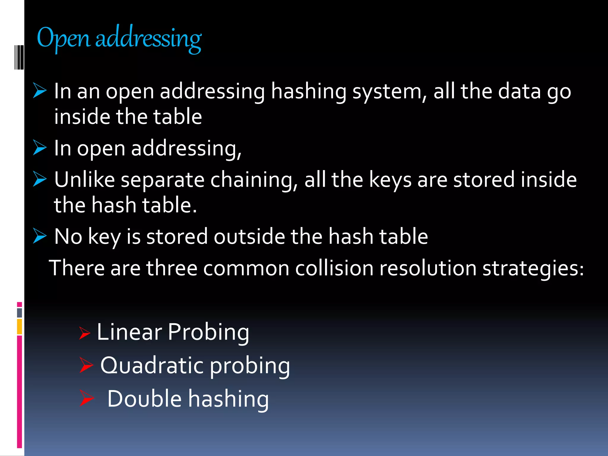 linear probing | PPTX