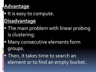 linear probing | PPTX