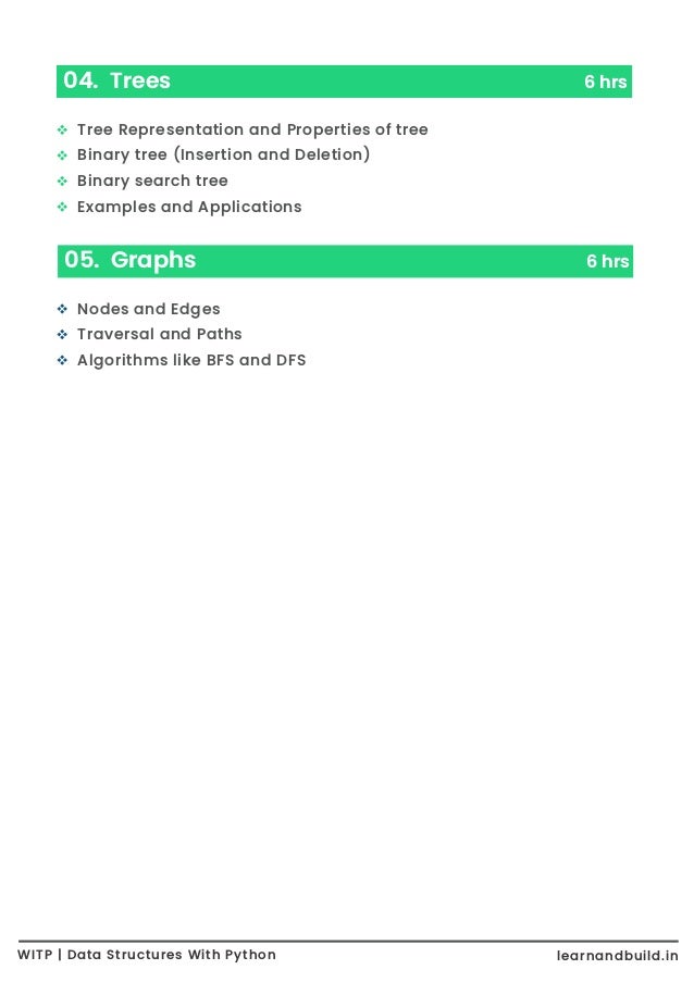 Learn Data Structure And Algorithm Online Certification Course Pdf