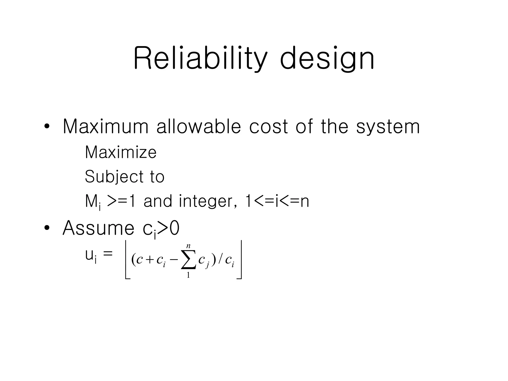 Dynamic programming | PPT
