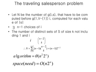 Dynamic programming | PPT