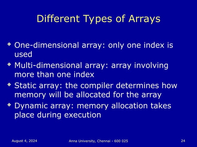 Data Structure And Algorithm Presentation Ppt Free Download