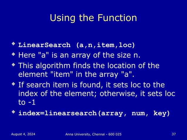 Data Structure And Algorithm Presentation Ppt Free Download
