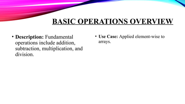 Data Structure And Algorithm For Various Operation Of Arrays Ppt