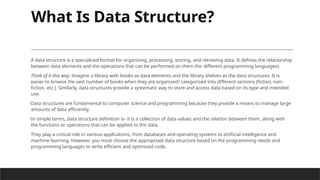 DSA.pptx based on basic dsa concepts for engineers | PPTX