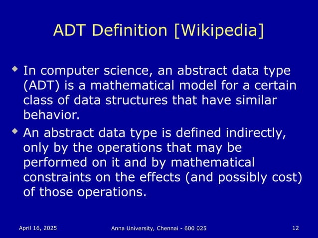 data structurer and algorithm EE 2204.ppt