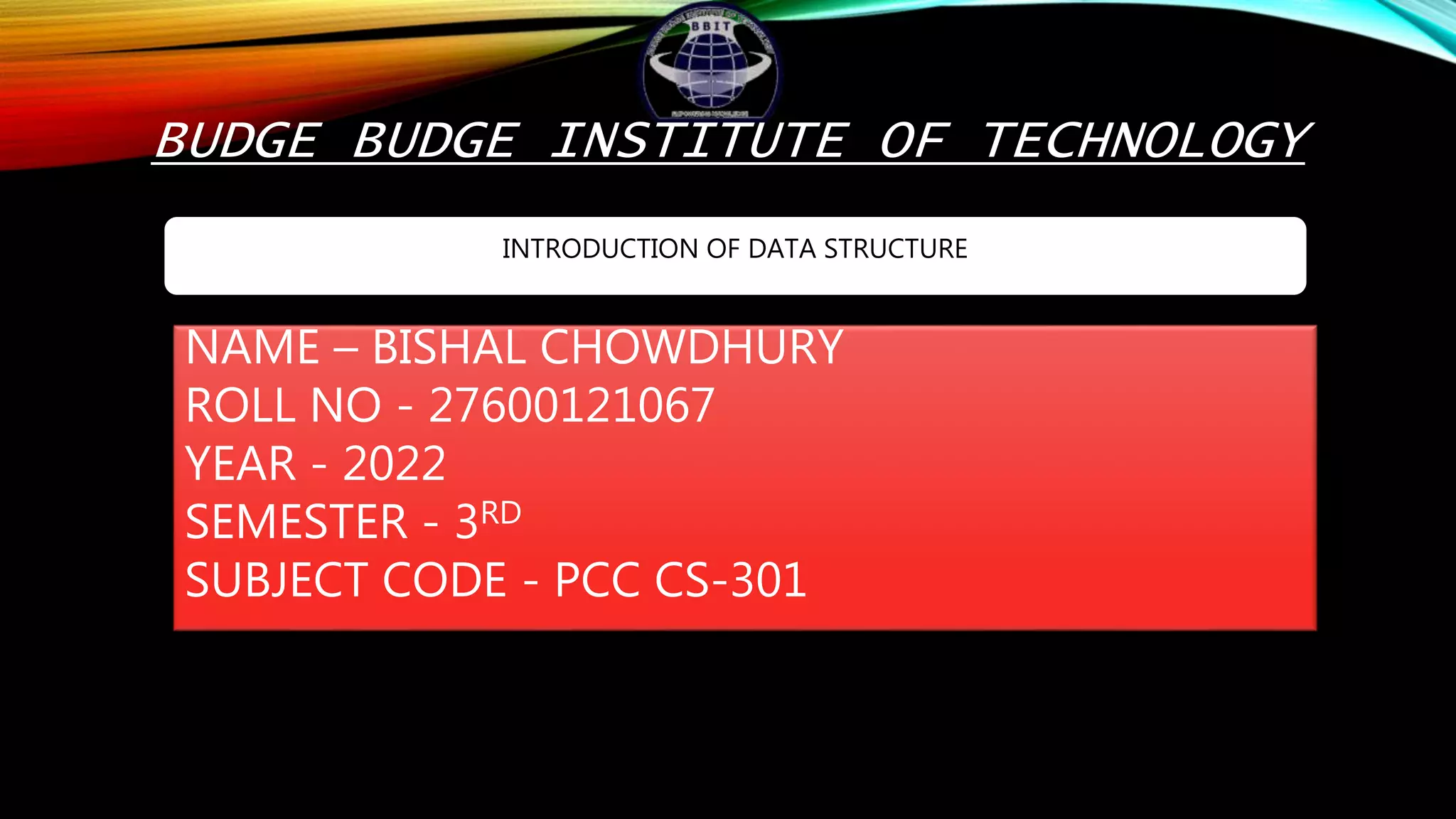 DSA - Copy.pptx | Databases | Computer Software and Applications
