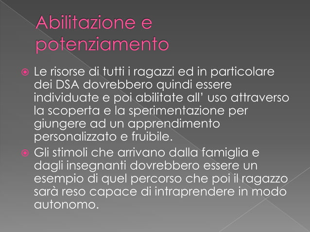 Dsa metacognizione-e-metodo-di-studio | PPT | Free Download
