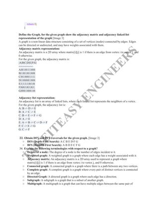 Data Structures Mastery: Sample Paper for Practice" | PDF