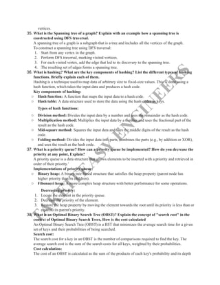 Data Structures Mastery: Sample Paper for Practice" | PDF