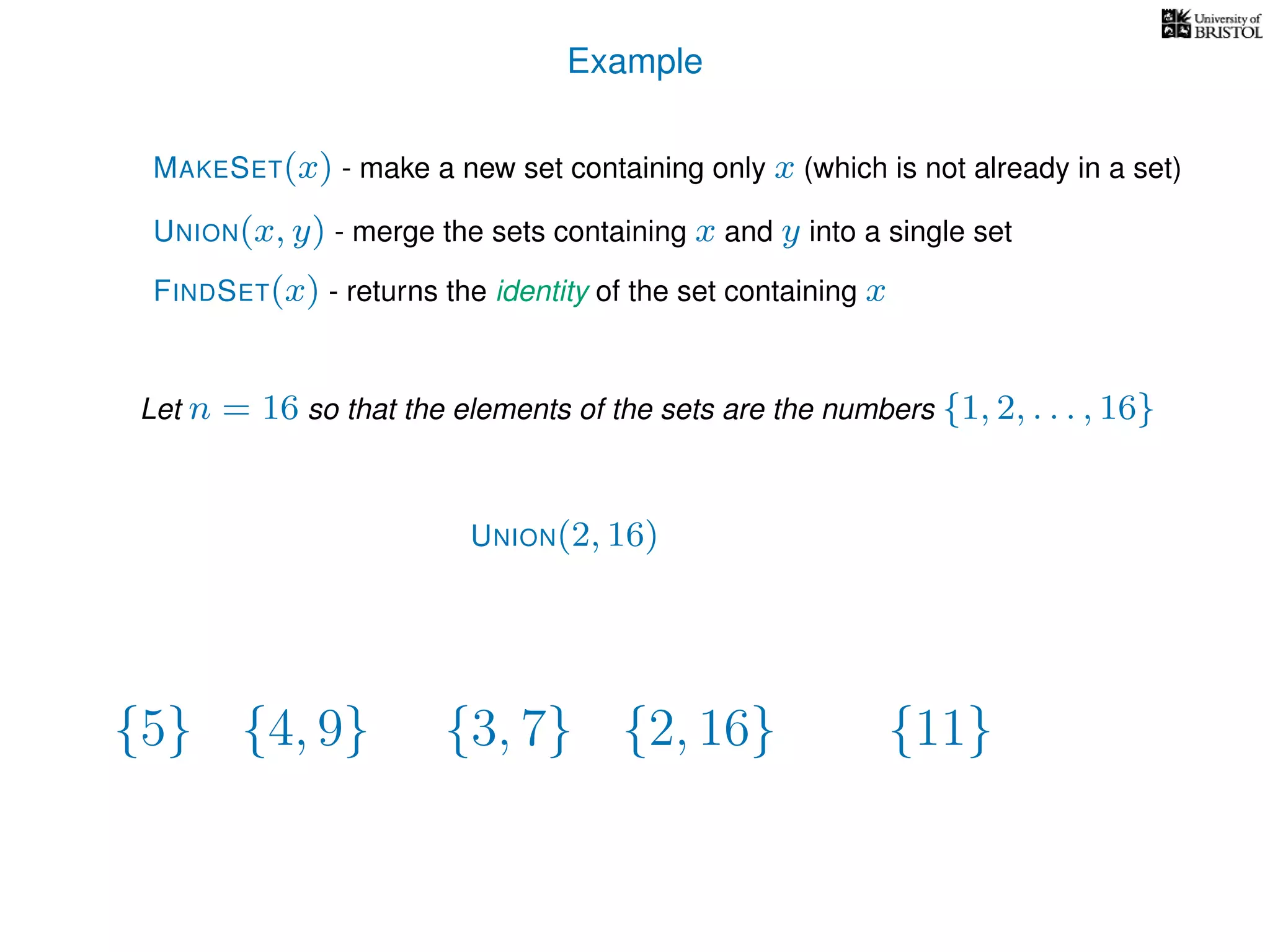 Minimum Spanning Trees (via Disjoint Sets) | PPT