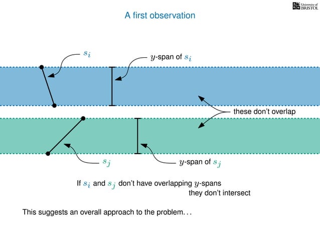 Line Segment Intersections | PPT