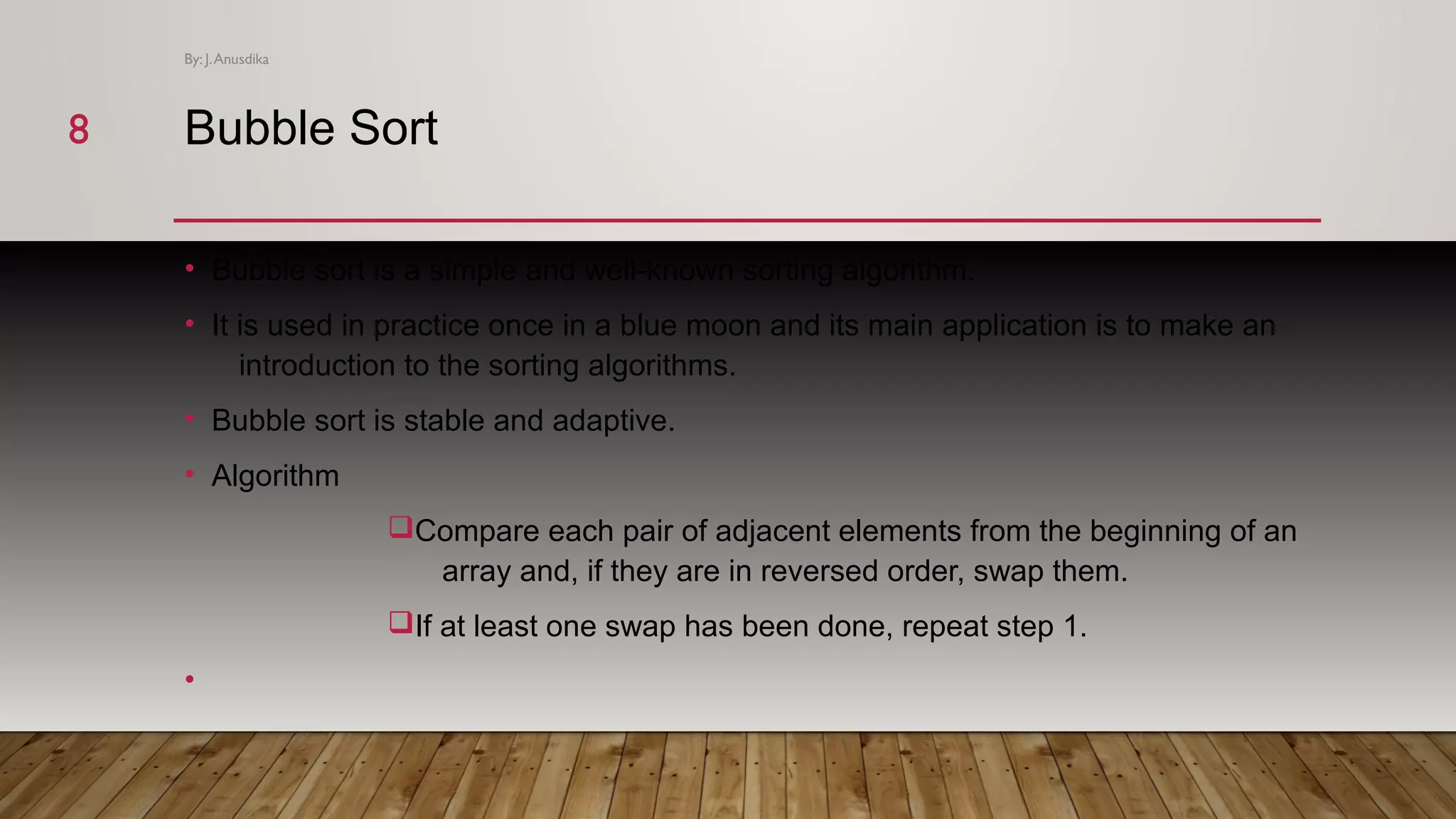 Data Operatons And Searching And Sorting Algorithms Odp